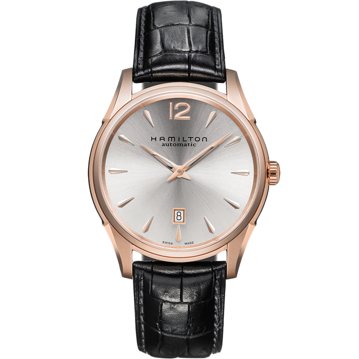 Jazzmaster Automatic Watch Slim - Silver Dial - H38645755 | Hamilton Watch