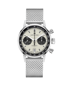 AMERICAN CLASSIC - Intra-Matic Auto 40mm / Steel case / Beige dial with ...