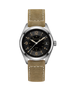 Khaki Field Quartz Watch - Black Dial - H68401735 | Hamilton Watch