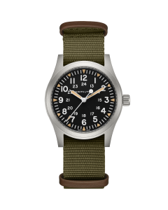 Khaki Field Mechanical Watch - Green Dial - H69419363 | Hamilton Watch