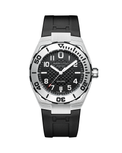 Khaki Navy Automatic Watch Sub - Black Dial |Hamilton Watch - H78615135 ...