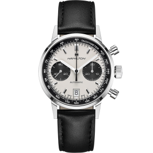 Intra-Matic Auto Chrono - blue dial - H38416541 | Hamilton Watch