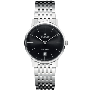 AMERICAN CLASSIC - Intra-Matic Auto 40mm / Steel case / Beige dial with ...