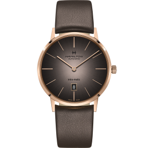 AMERICAN CLASSIC - Intra-Matic Auto 40mm / Steel case / Beige dial with ...