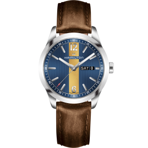 Broadway Chronometer Watch Day Date - Blue Dial - H43516141 | Hamilton ...