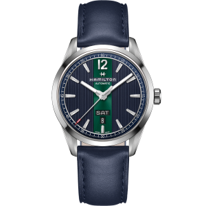 Broadway Chronometer Watch Day Date - Blue Dial - H43516141 | Hamilton ...
