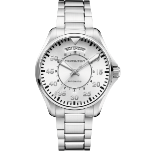 Khaki Aviation Pilot Day Date Automatic Watch - H64645531 | Hamilton Watch