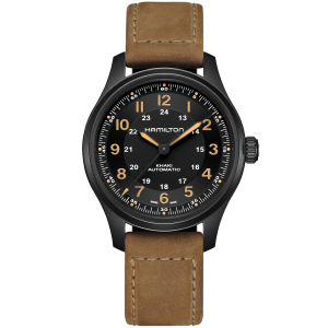 Khaki Field Titanium - Black dial - Green strap - H70205830 | Hamilton ...