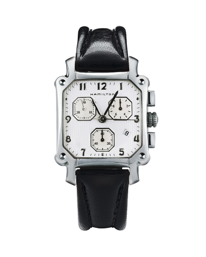 American Classic Lloyd Chrono Quartz - Dial color:Black - H19412733 ...