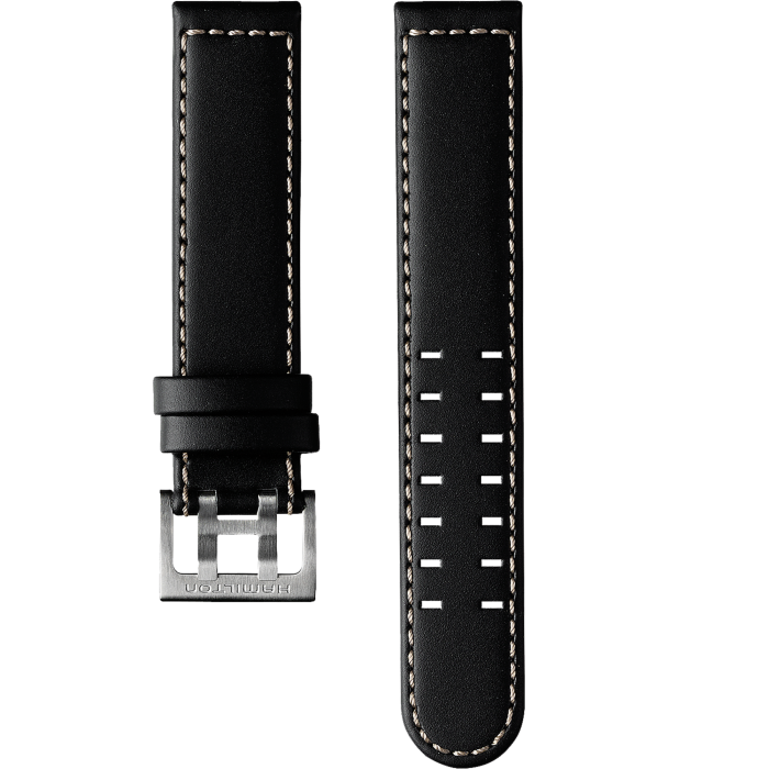 カーキ アビエーション BLACK STRAP 20mm - ストラップカラー カーキ アビエーション BLACK STRAP 20mm - ストラップカラー