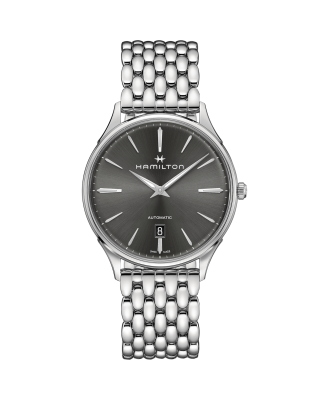 Jazzmaster Thinline Auto - Dial color:Green - H38525561 | Hamilton Watch