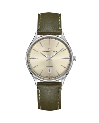 Jazzmaster Thinline Auto - Dial color:White - H38525512 | Hamilton Watch