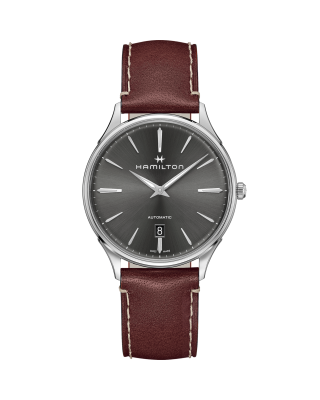 Jazzmaster Thinline Auto - Dial color:Green - H38525561 | Hamilton Watch