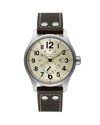 Khaki Field Officer Auto - Dial color:Black - H70655733 | Hamilton Watch