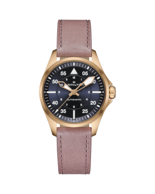Khaki Aviation Pilot Auto - Dial color:Blue - H76215140 | Hamilton Watch